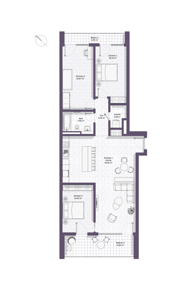 Minimal Floor Plan | Redraw Plan